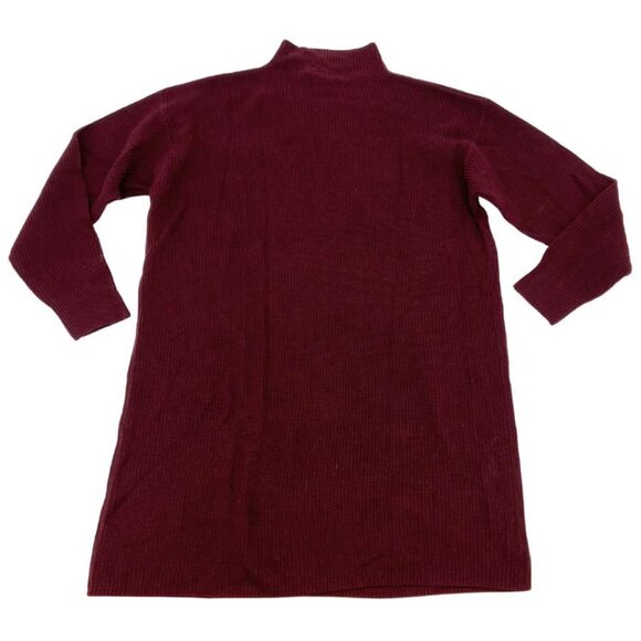 Parasuco | Dresses | Parasuco Womens Maroon Merino Wool Sweater Dress ...